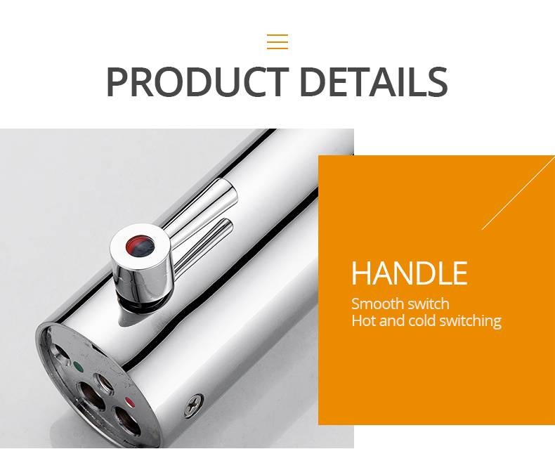 Luxury Basin Faucet Sensor Bathroom Automatic Hands Touch Free Water ...