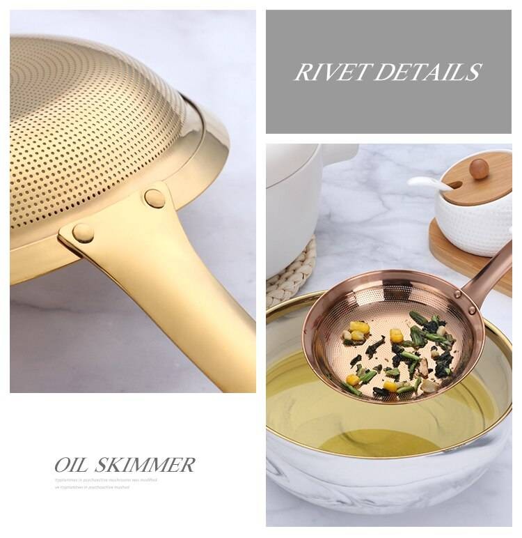 Luxury Colanders Strainers Stainless Steel Kitchen Utensil Cooking ...