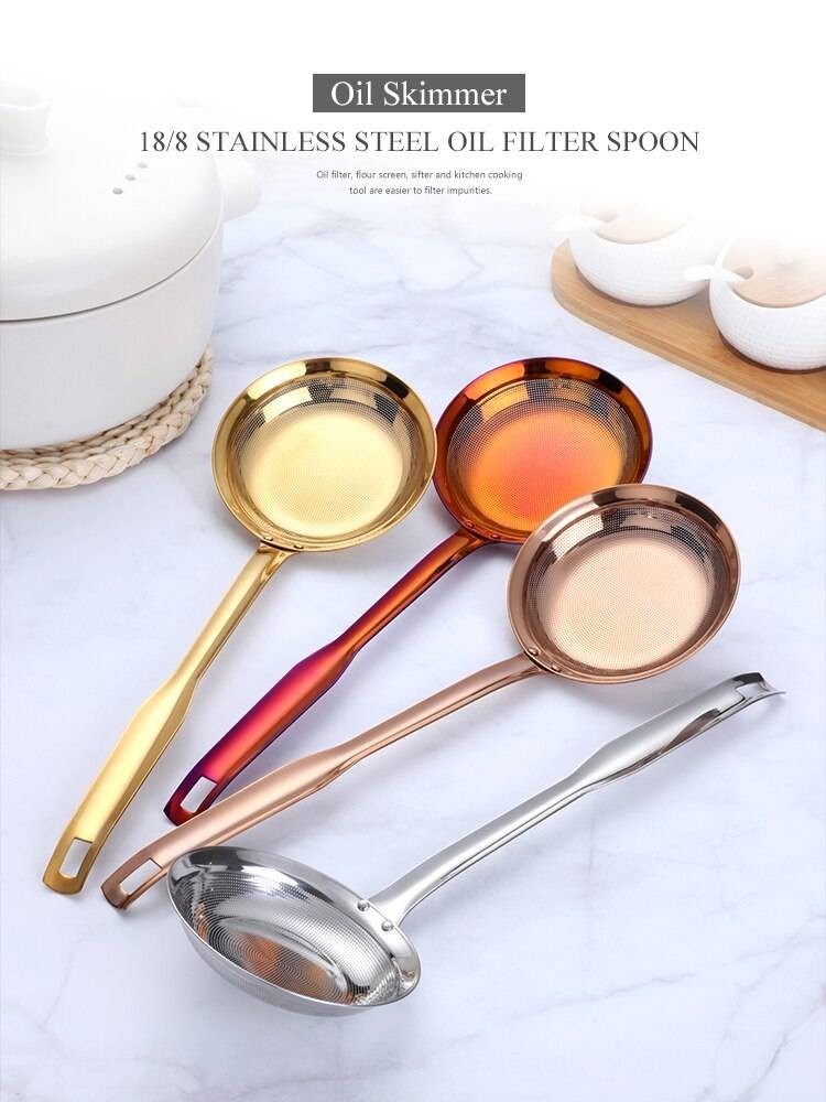 Luxury Colanders Strainers Stainless Steel Kitchen Utensil Cooking ...