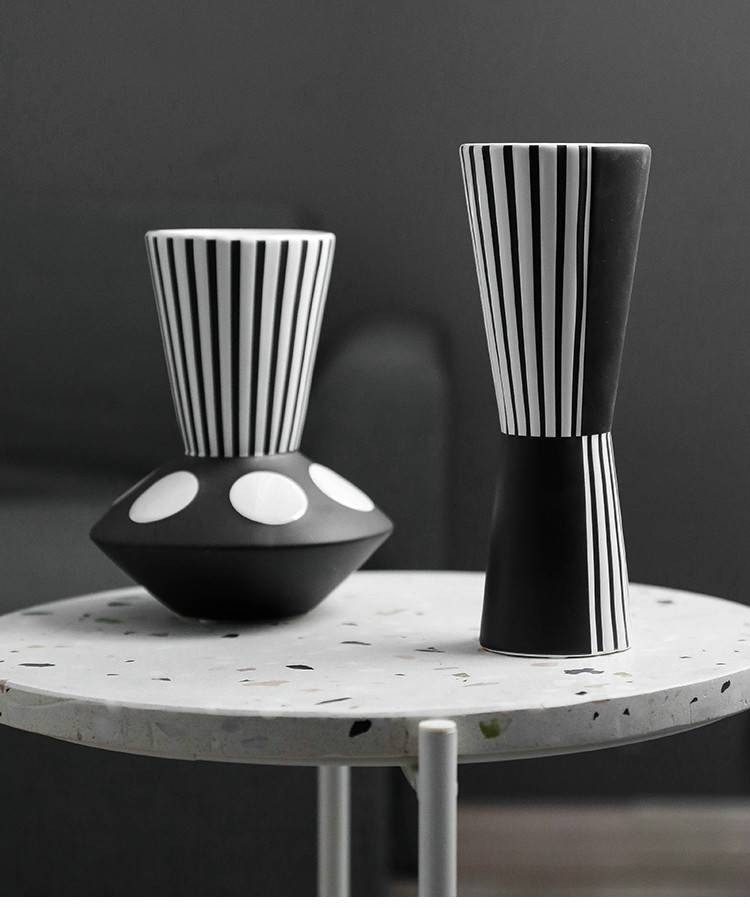Luxury Creative Ceramic Vase Desktop Decoration Flower Arrangement Home ...