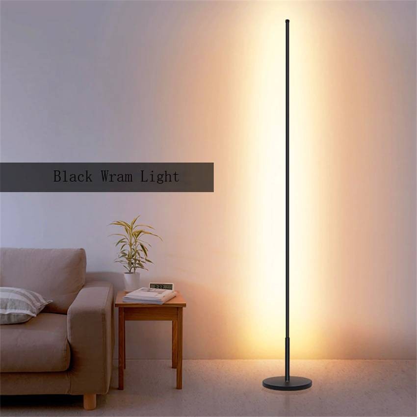 Luxury Modern LED Living Room Floor Lamp Bedroom Study Floor Light ...