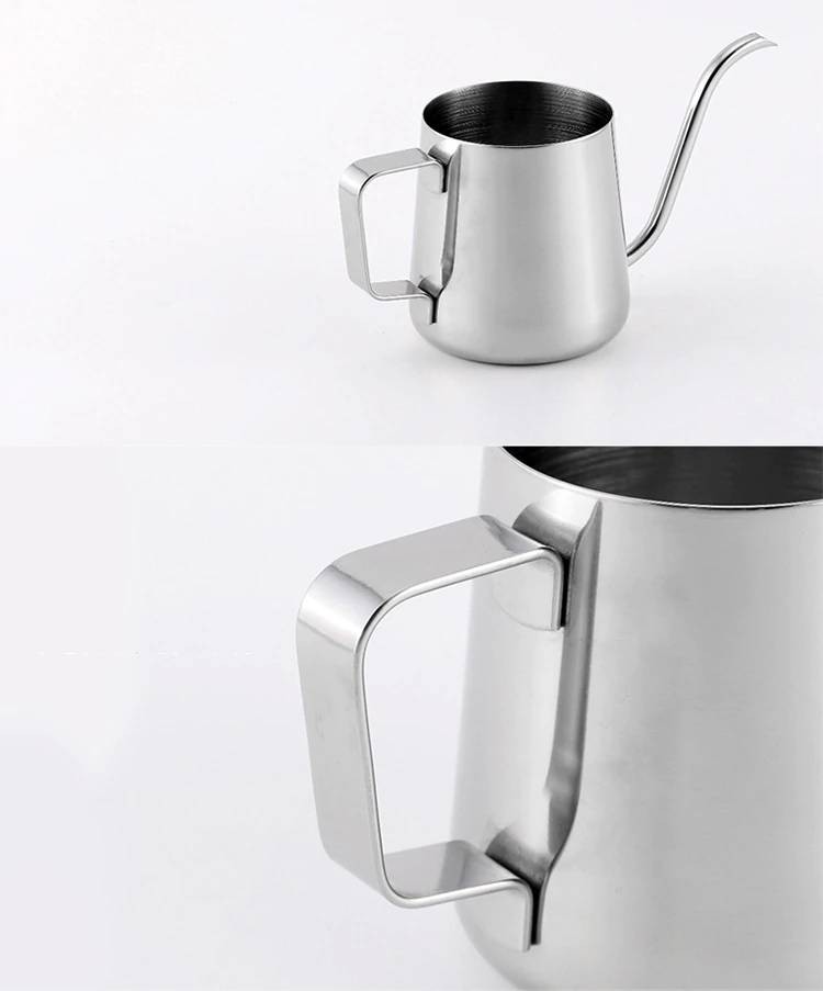 Luxury Small Stainless Steel Coffee Moka Pot Maker Long Drip Type ...