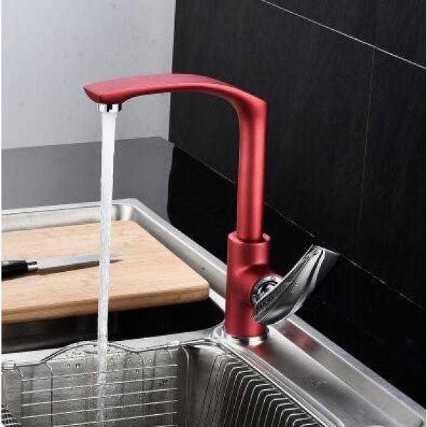 Luxury Colorful kitchen faucet mixer deck mounted basin short taps ...