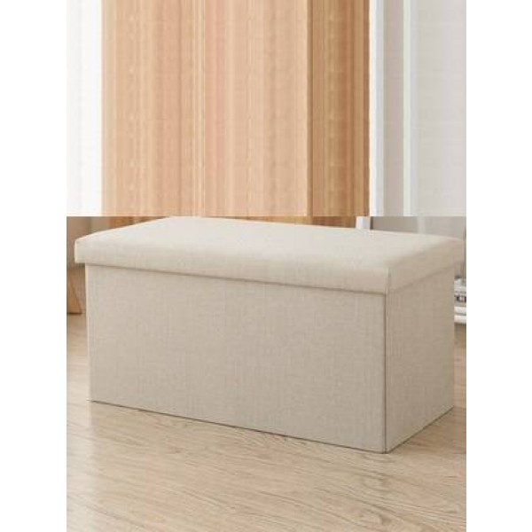 Luxury Cotton rectangular storage stool stool can sit adult sofa stool ...