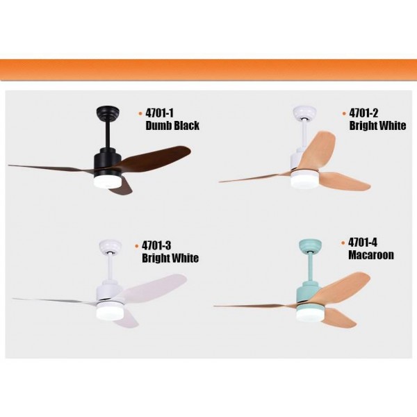 Luxury Modern 42inch Invisible Fan Light For Living room Loft Fan Light ...