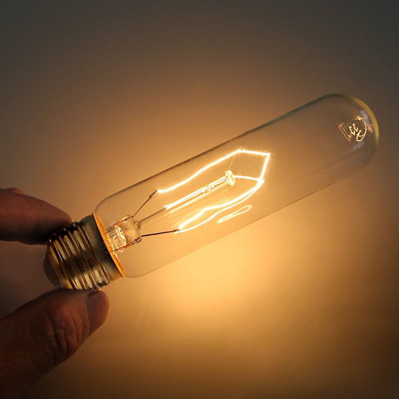 Luxury 40W E26 Retro Short Electric Baton Edison Bulb 110V Energy ...