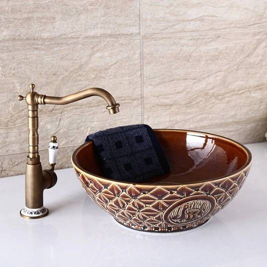 Luxury Ancient style kitchen bathroom faucets 8103A,Ancient style ...