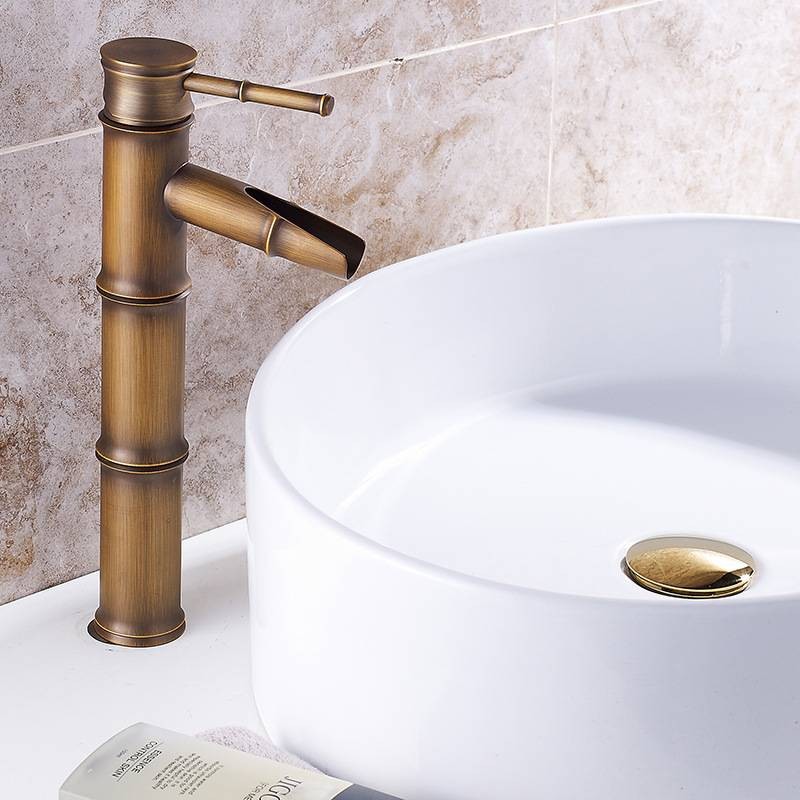 Luxury Antique bronze finish Faucet Copper European Style Mixer Taps ...