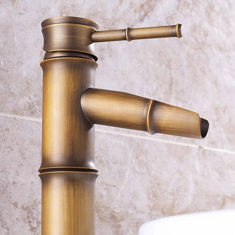 Luxury Antique bronze finish Faucet Copper European Style Mixer Taps ...