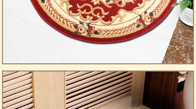 Luxury European semi-circular floor mat entrance door mats Entrance ...
