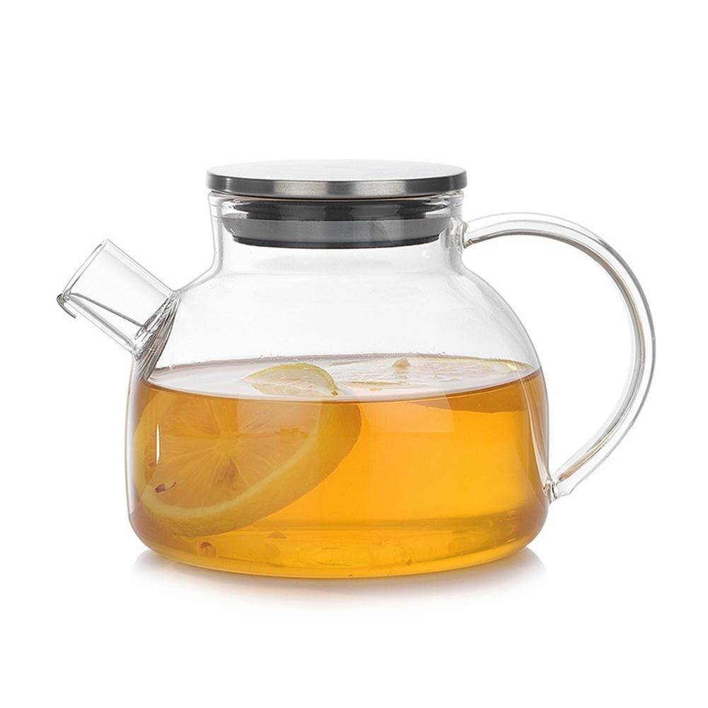 Luxury Glass Teapot Cup High Borosilicate Heat-resistant Tea Set Set ...