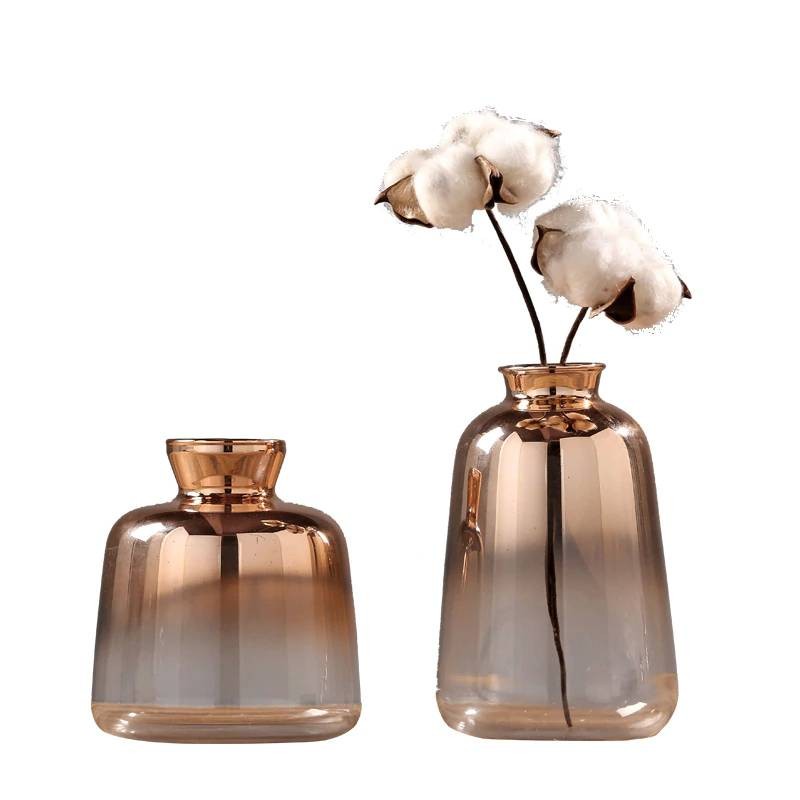 Luxury Glass Vase Decoration Modern Minimalist Home Living Room ...