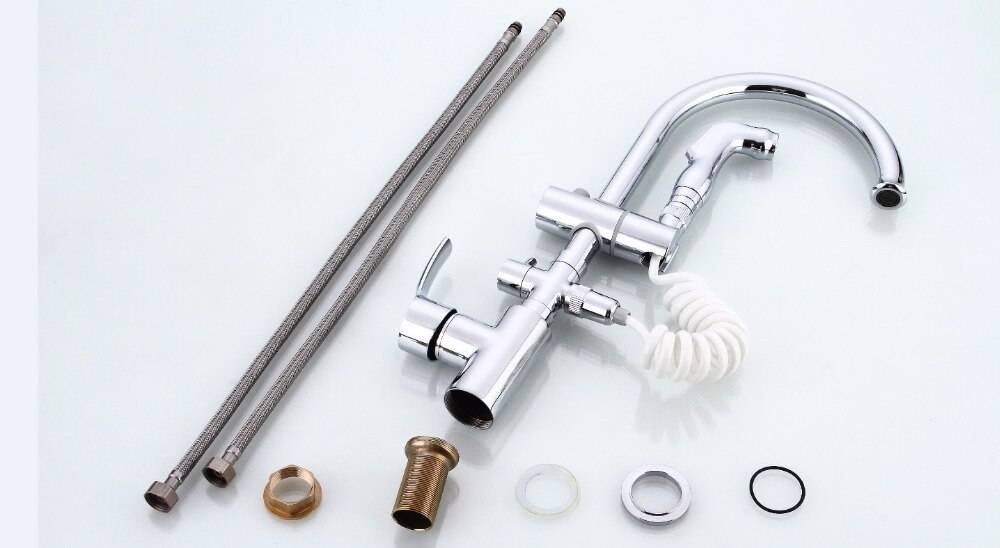 Luxury Simple and generous multi-function pull faucet kitchen faucet ...
