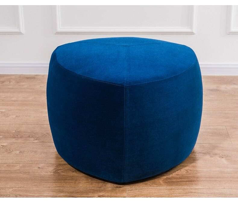 Luxury Nordic Fabric Stool Living Room Sofa Stool Footstool Creative ...