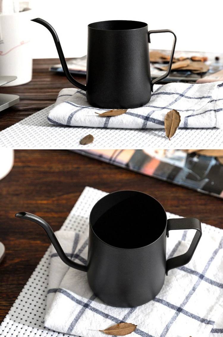 Luxury Small Stainless Steel Coffee Moka Pot Maker Long Drip Type ...
