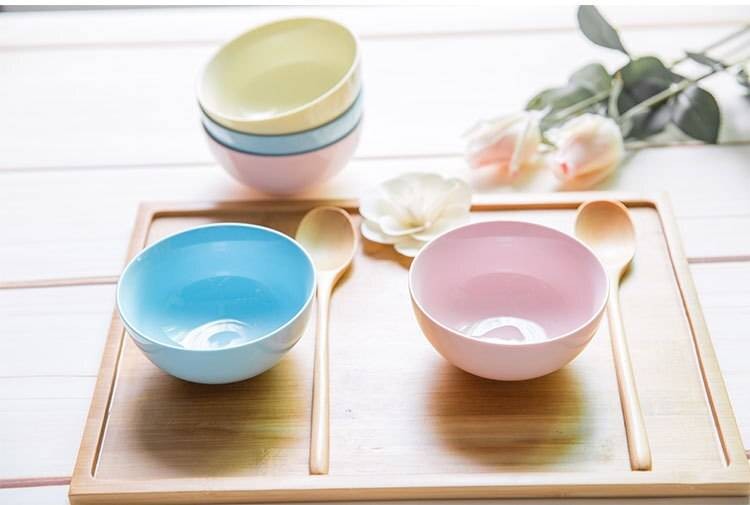 Luxury Solid Color Rice Bowl Dinner Bowl Ceramic Dinnerwares,Solid ...