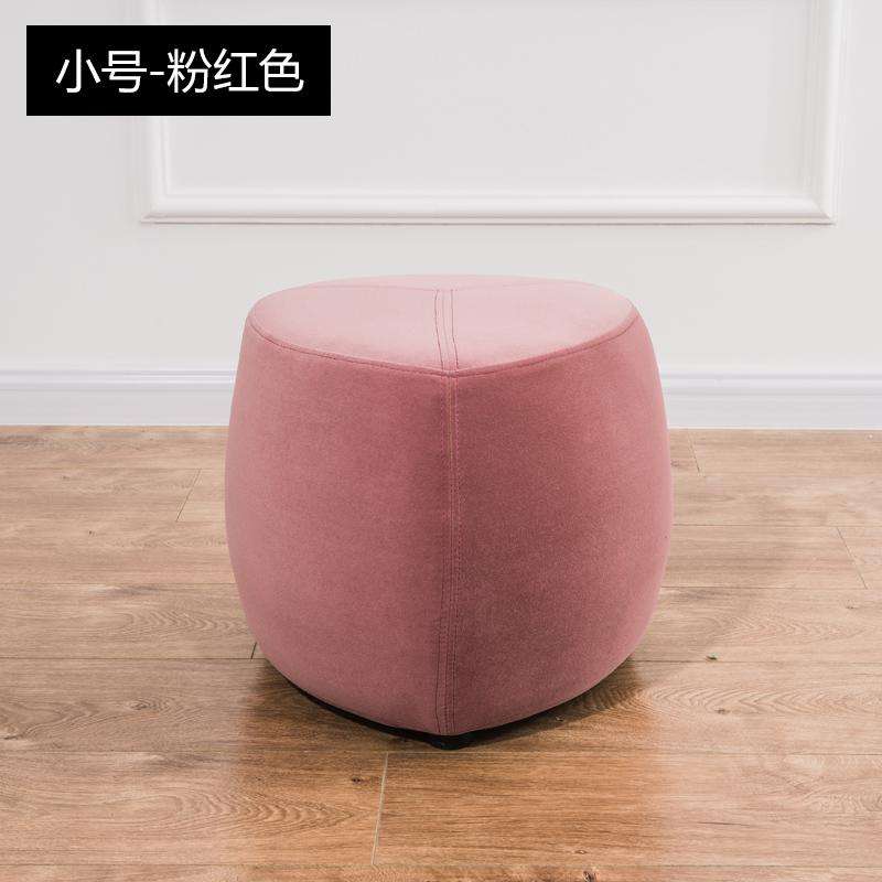 Luxury Nordic Fabric Stool Living Room Sofa Stool Footstool Creative ...
